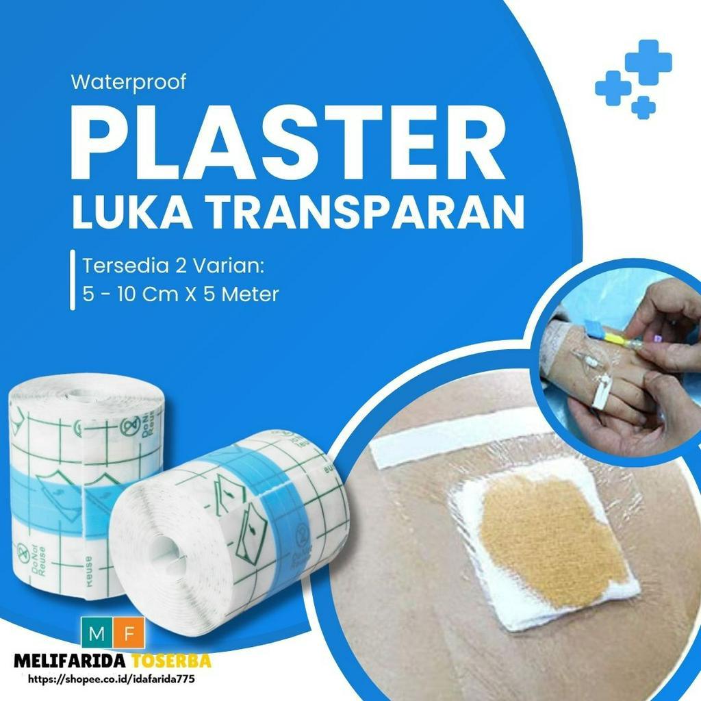 Jual Plaster Penutup Luka Anti Air PU Film Transparan Pasca Operasi ...