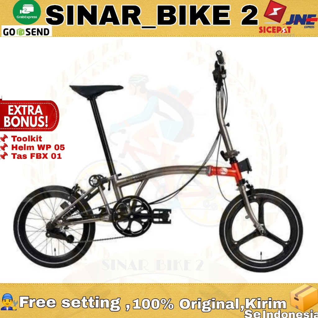 Jual Sepeda Lipat Element Pikes Gen 2 Edisi Chicco Jerikho New 2021 ...