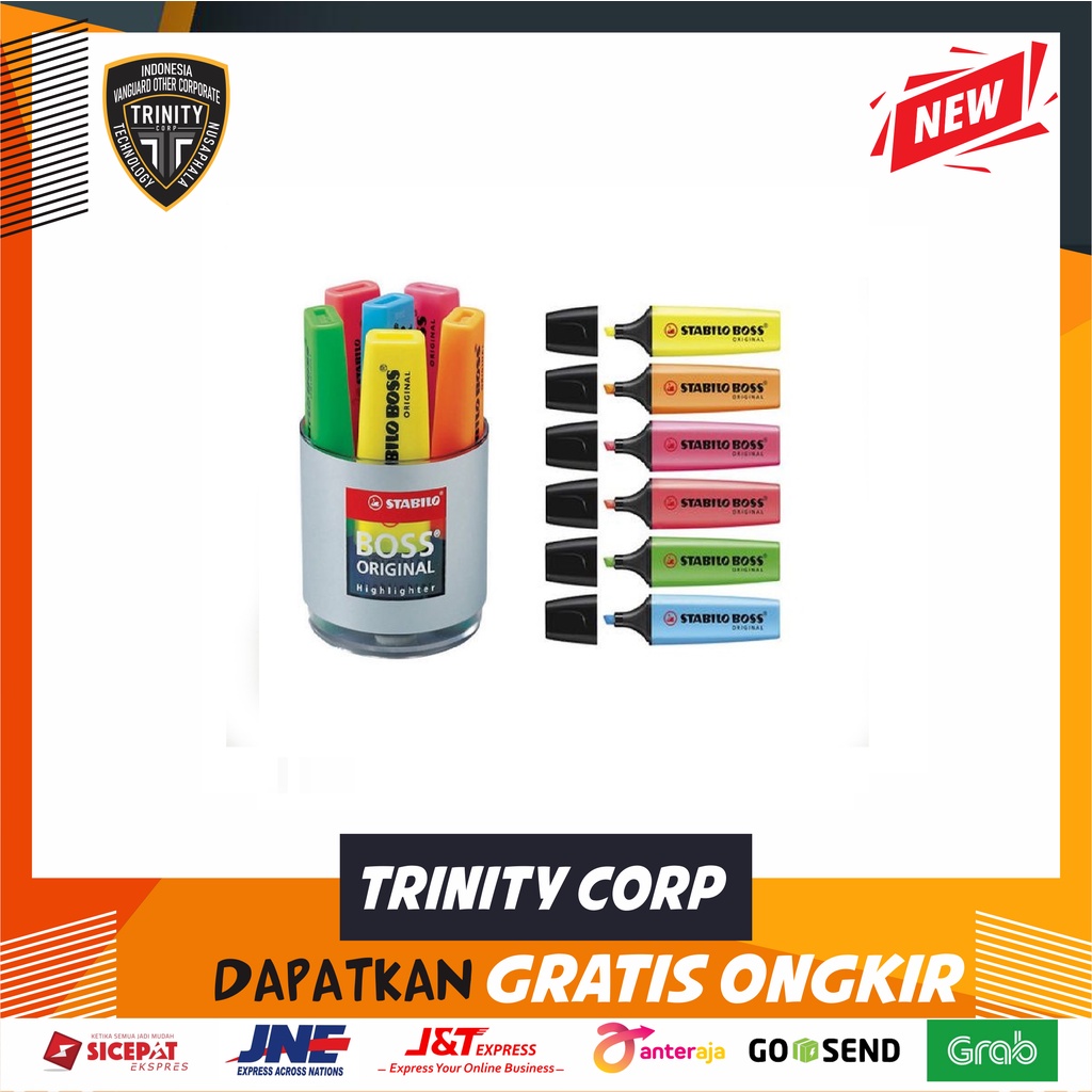 Jual STABILO BOSS ORIGINAL Per Pcs | Shopee Indonesia