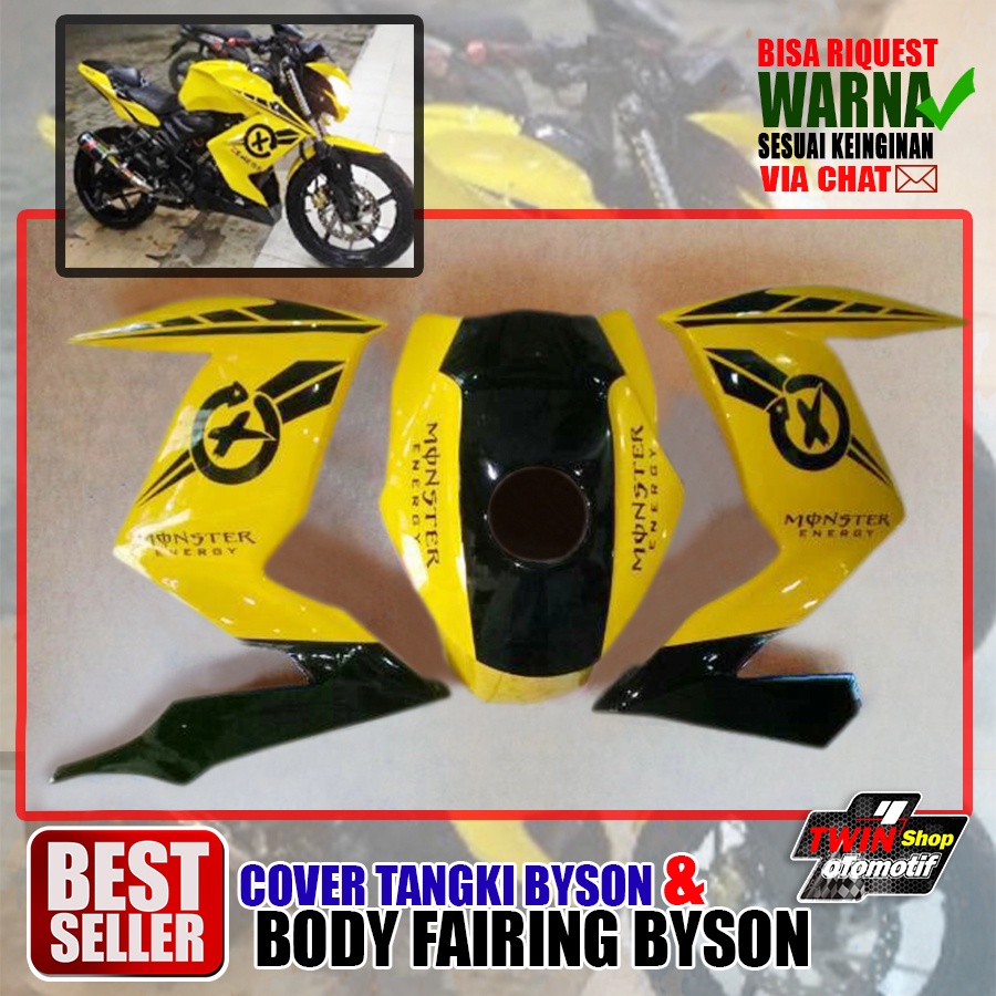 Jual COVER TANGKI BYSON FAIRING BYSON COVER BYSON BODY FAIRING BYSON ...