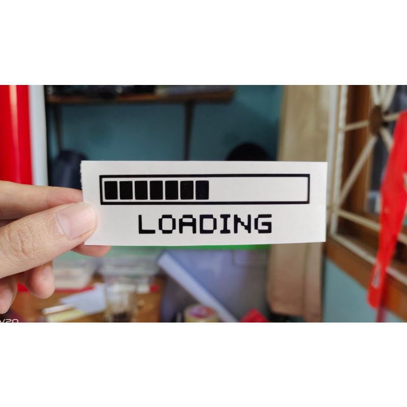 Jual stiker loading custom cutting stiker murah | Shopee Indonesia