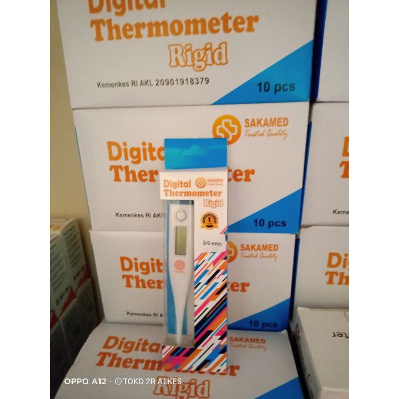 Jual termometer digital rigid sakamed | Shopee Indonesia
