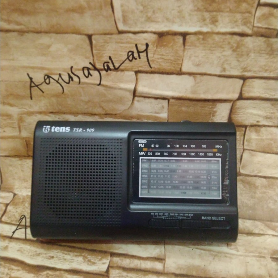 Jual speaker radio TENS TSR 909 AM FM SW RADIO RODJA ORIGINAL | Shopee ...