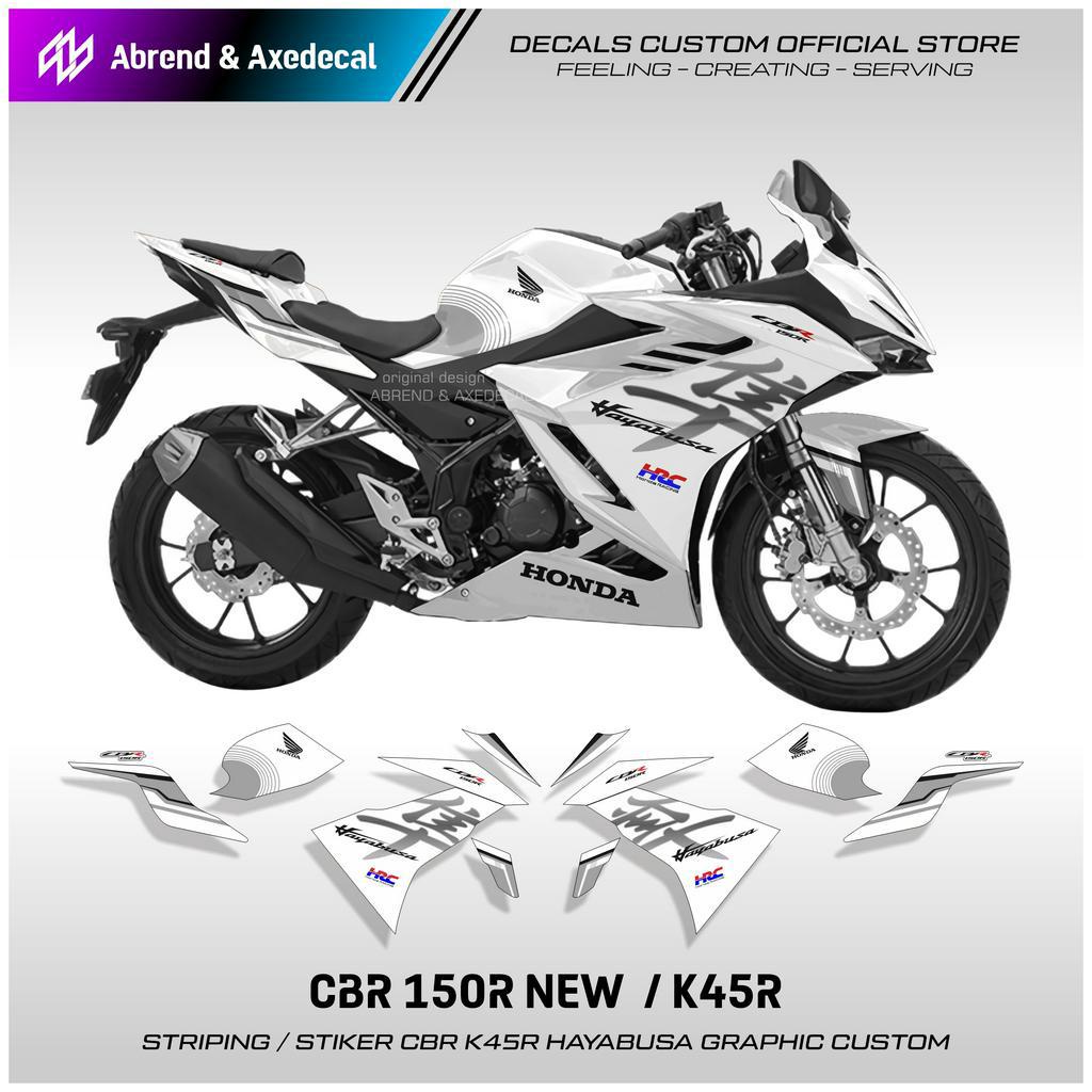 Jual STRIPING CBR 150R NEW K45R HAYABUSA RACING CUSTOM / STOCK DECAL ...