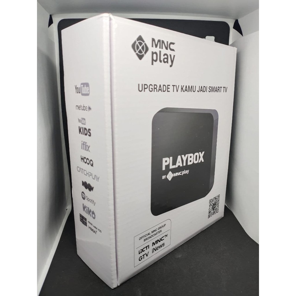 Jual TV BOX ANDROID MNC PLAYBOX 10/ STB MNC PLAY BOX ANDROID | Shopee ...