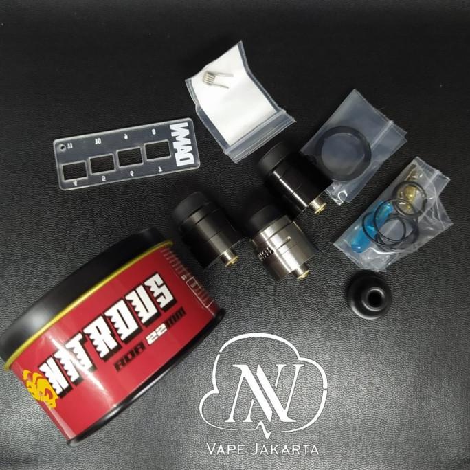 Jual Nitrous RDA 22mm Single Coil by Koko Sarang X Damn Vape ...