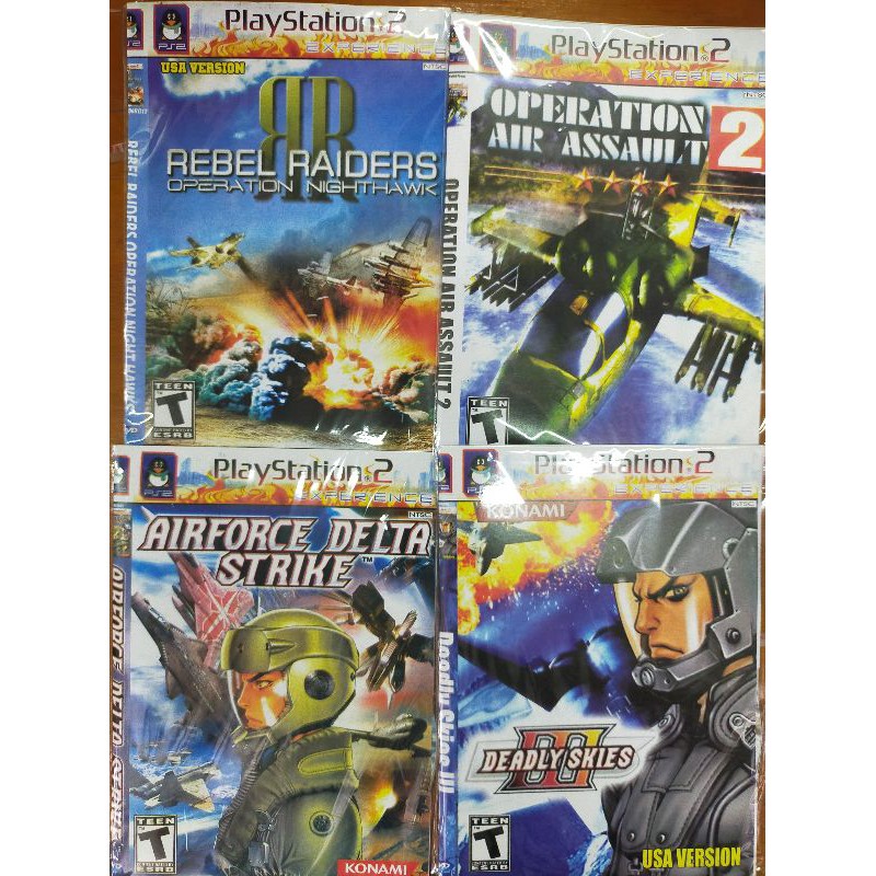 Jual (ISI 4) KASET PS2 PESAWAT TEMPUR BEBAS PILIH JUDUL | Shopee Indonesia