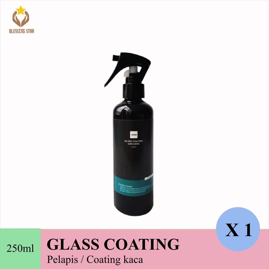 Jual Pelapis kaca anti jamur rumah mobil motor XMOS GLASS COATING 250ML ...