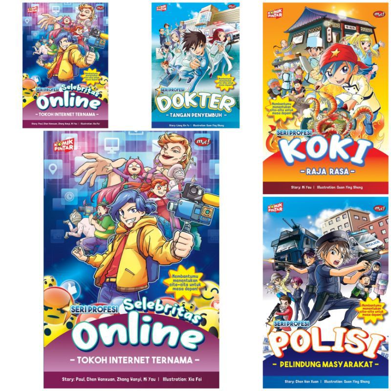 Jual Komik Pintar : Seri Profesi ( ready banyak judul ) | Shopee Indonesia