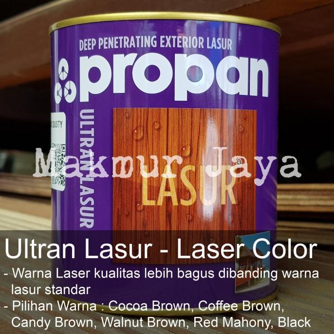 Jual CAT KAYU ULTRAN LASUR EL-501 LASER COLORS PROPAN EKSTERIOR KAYU ...
