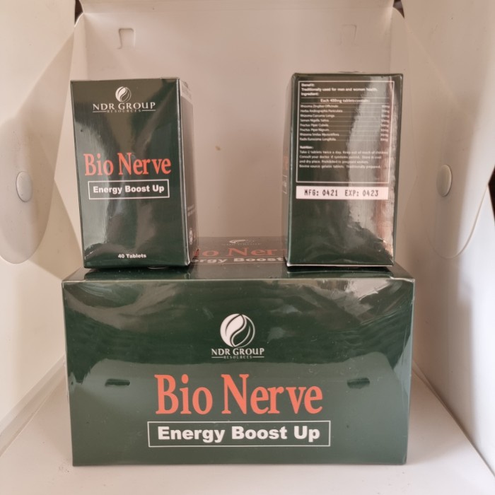 Jual Bio Nerve Ndr Group Malaysia 1 Box 6 Botol Original | Shopee Indonesia