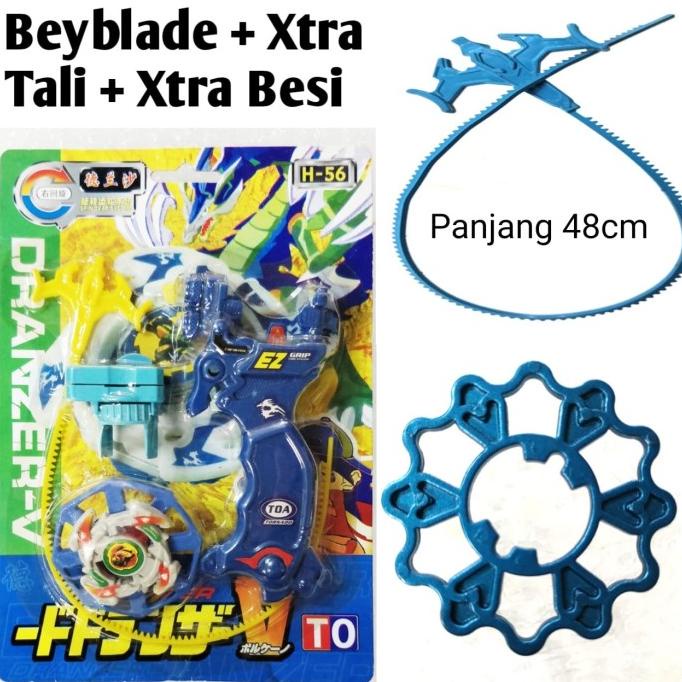 Jual Gasing Beyblade + Tali + Besi Tanding Bey Blade Bayblade | Shopee ...