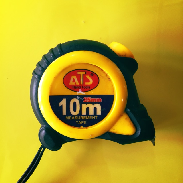 Jual METERAN TUKANG 10 METER MERK ATS | Shopee Indonesia
