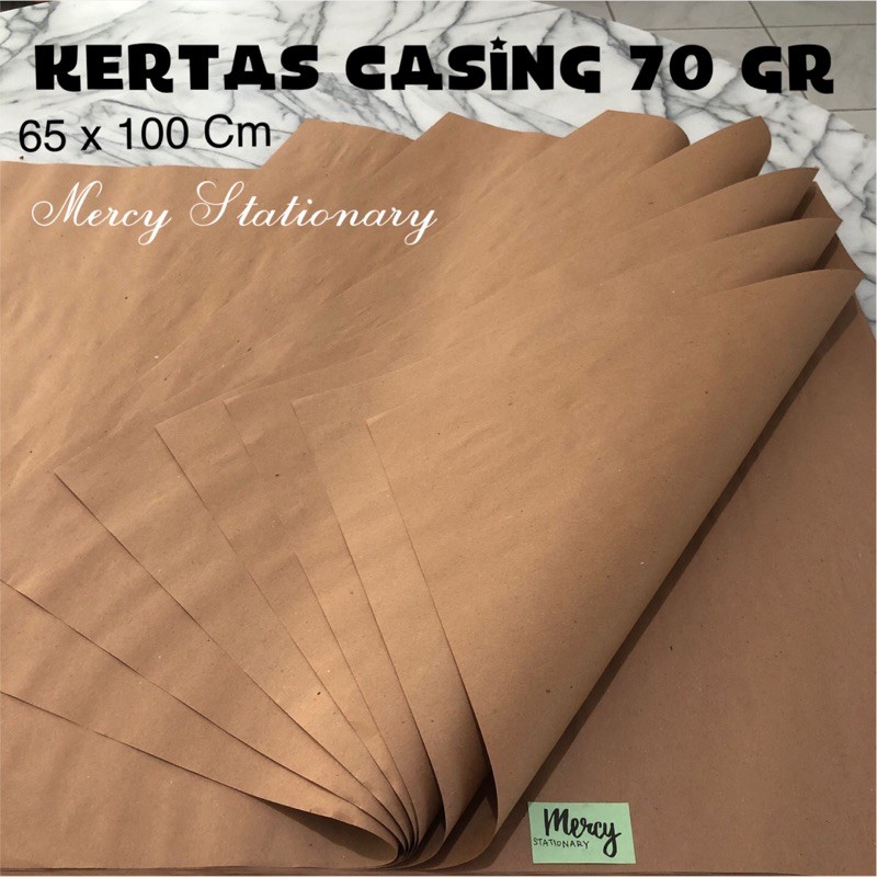 Jual 20 Lembar - Kertas Casing Plano Ukuran 65x100 Cm - Kertas Bungkus ...