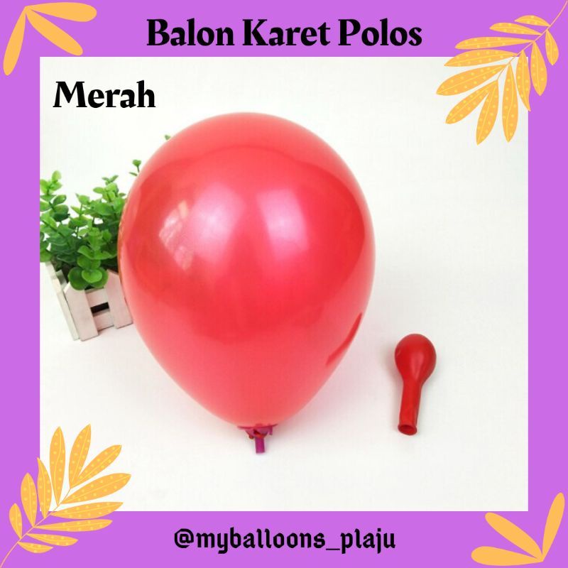 Jual Jual 10pcs / Balon Karet/Balon Latex/Balon Metalik uk:12" inch ...