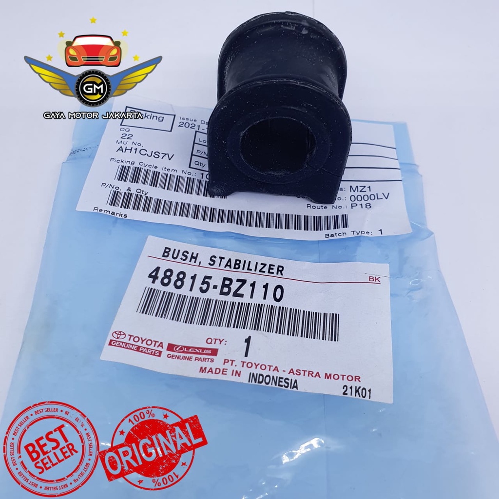 Jual Karet Stabil-Karet Stabilizer Toyota Rush-Terios 48815-BZ110 ...