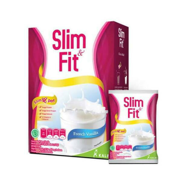 Jual Susu slim fit vanilla / susu slim & fit vanilla / slim&fit ...