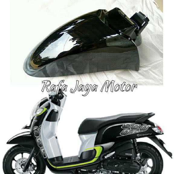 Jual Spakbor Depan New Honda Scoopy Fi 2017 - 2018 Warna Hitam | Shopee ...