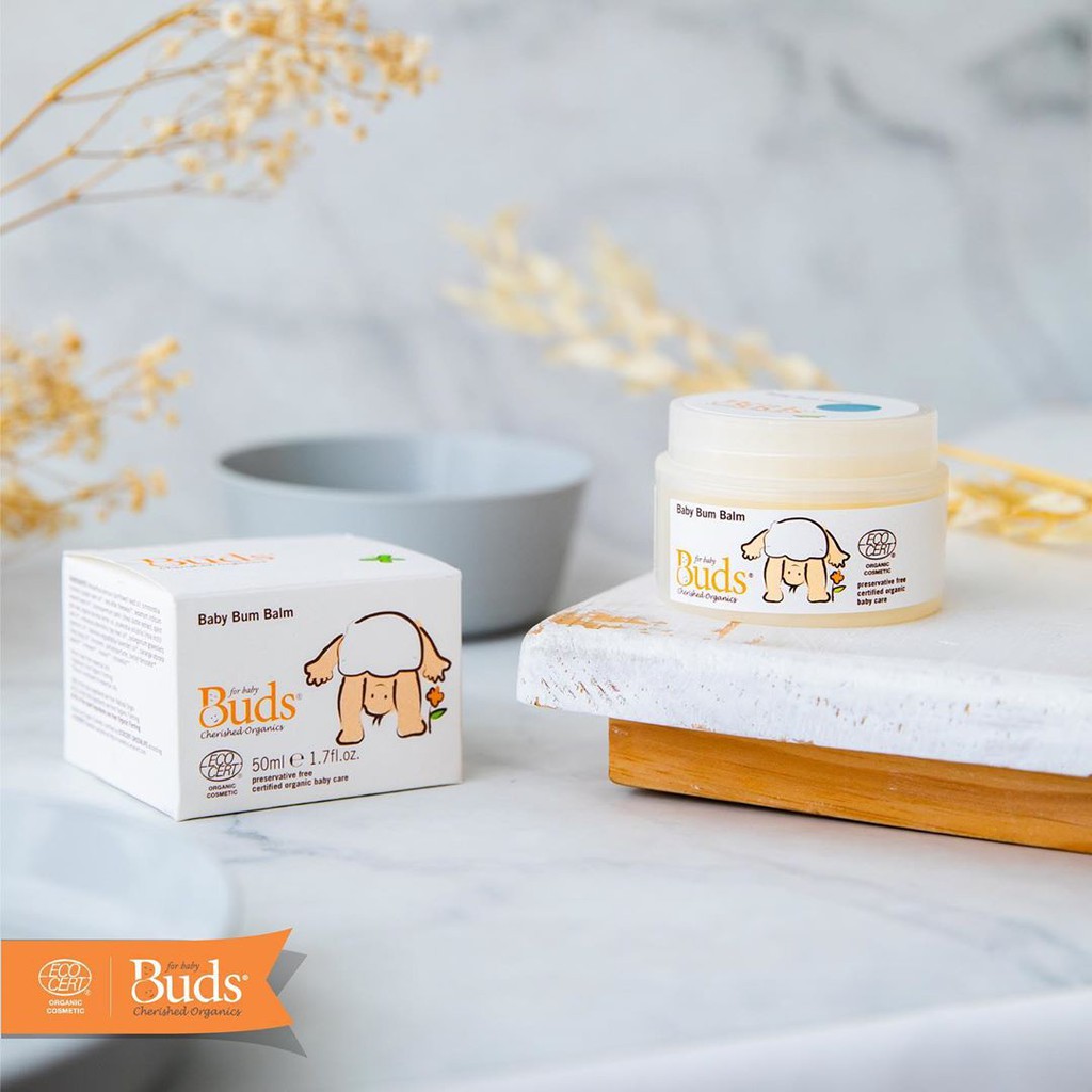 Jual Buds Organic Baby Bum Balm 50ml | Shopee Indonesia