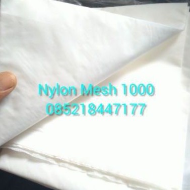 Jual Kain Nylon Mesh 1000 - Nylon Filter 13 Micron - Nilon mesh ...