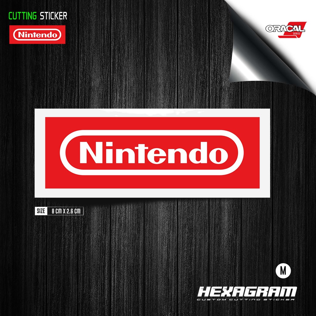 Jual Cutting Sticker Nintendo Logo | Stiker Cutting Logo Nintendo ...