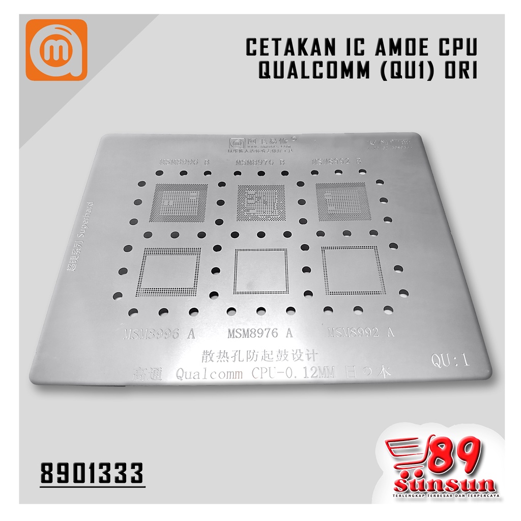 Jual CETAKAN IC AMOE CPU QUALCOMM (QU1) ORI | Shopee Indonesia