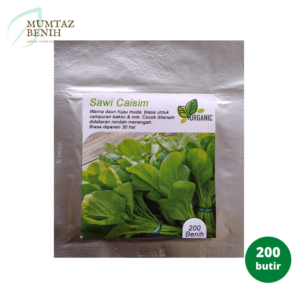 Jual Benih Sawi Hijau Caisim (Organic) | Shopee Indonesia
