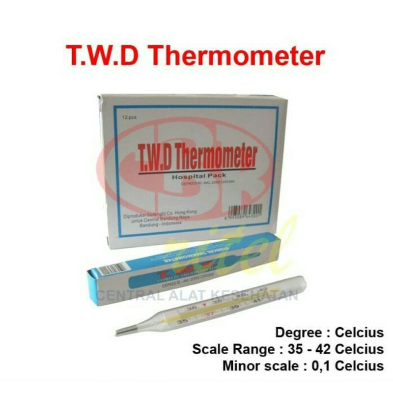 Jual Termometer air raksa | Shopee Indonesia