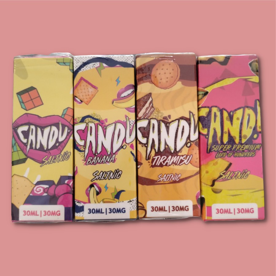 Jual CANDU SERIES SALTNIC LIQUID!!! 100% ORIGINAL LIQUID SALTNIC 30MG ...