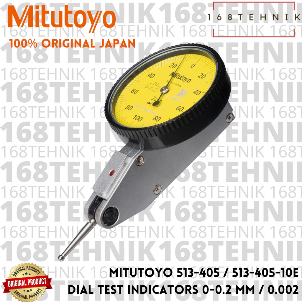 Jual Mitutoyo 513-405-10E DIAL TEST INDICATOR 0,2mm / 0,002mm MITUTOYO ...