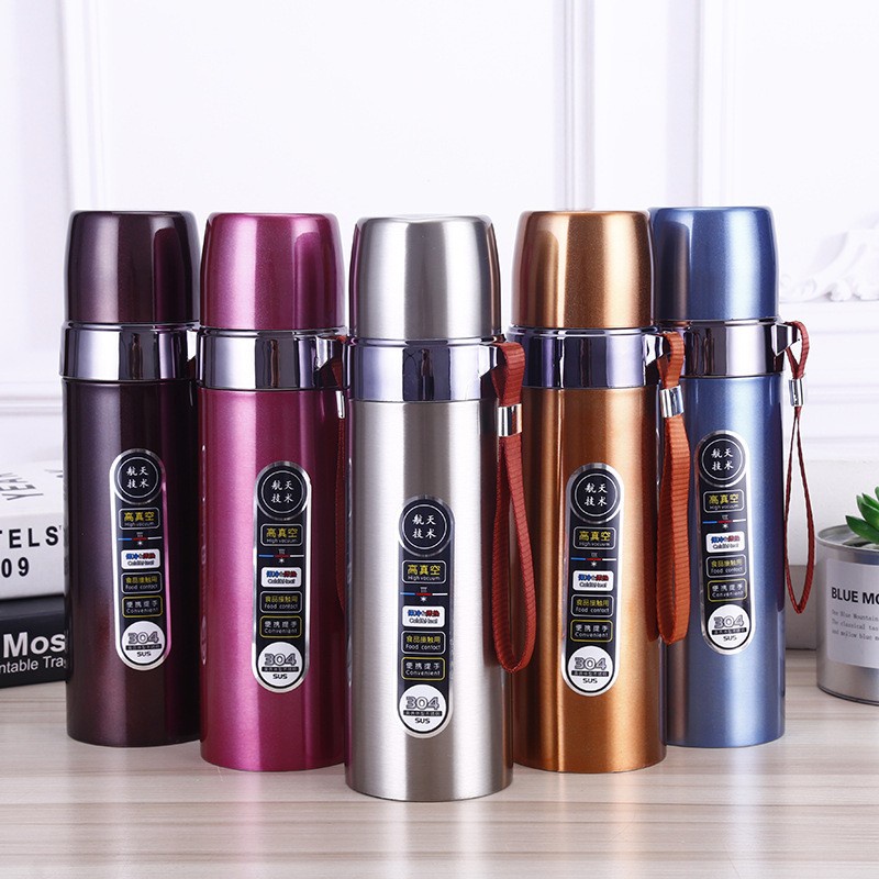 Jual Termos Air Panas Full Stainless Steel Thermos Botol Air Minum ...