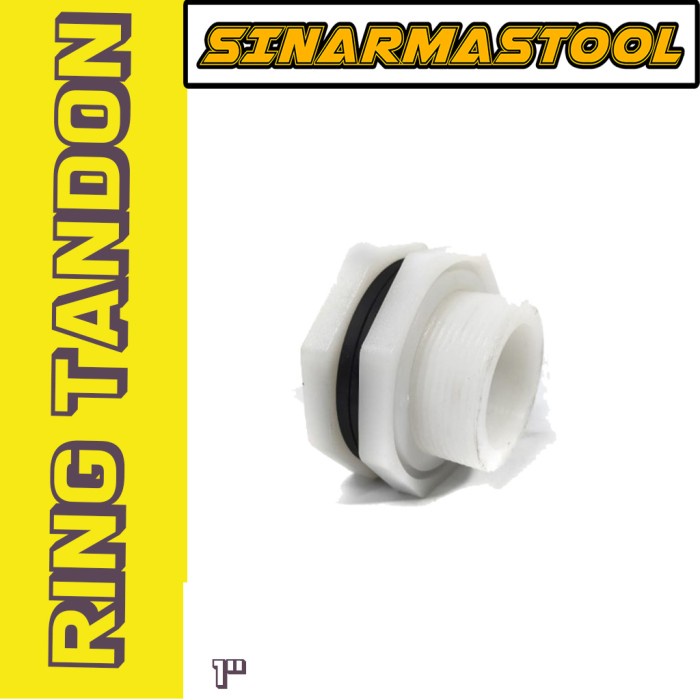 Jual Mur Tandon PVC Nepel Tandon Verloop Ring PVC 1" | Shopee Indonesia