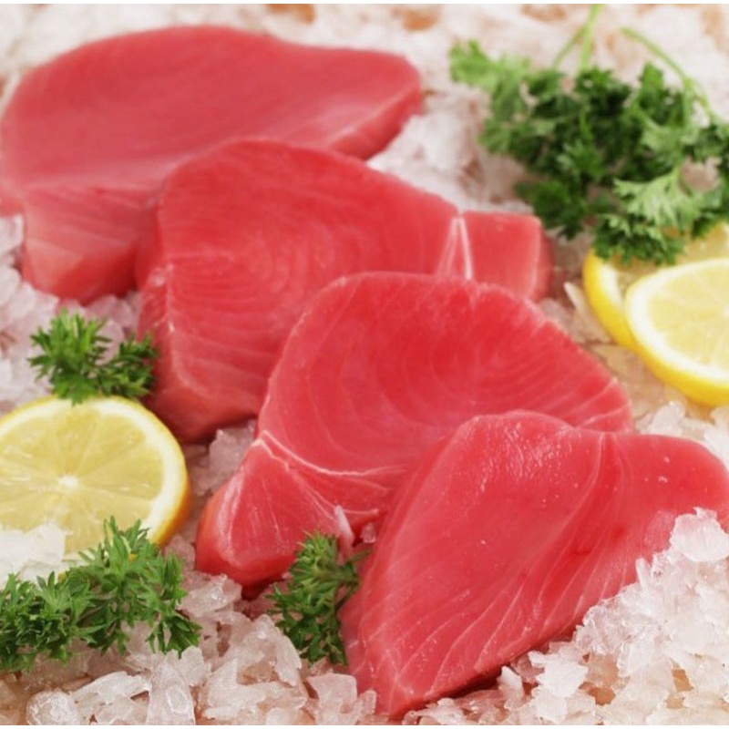 Jual Tuna Steak Tuna Fillet Tuna Cut Tuna Saku 500gr | Shopee Indonesia