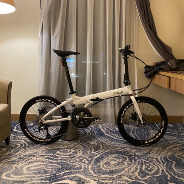 Jual Sepeda Lipat FNHON Blast Discbrake Special White Edition ...