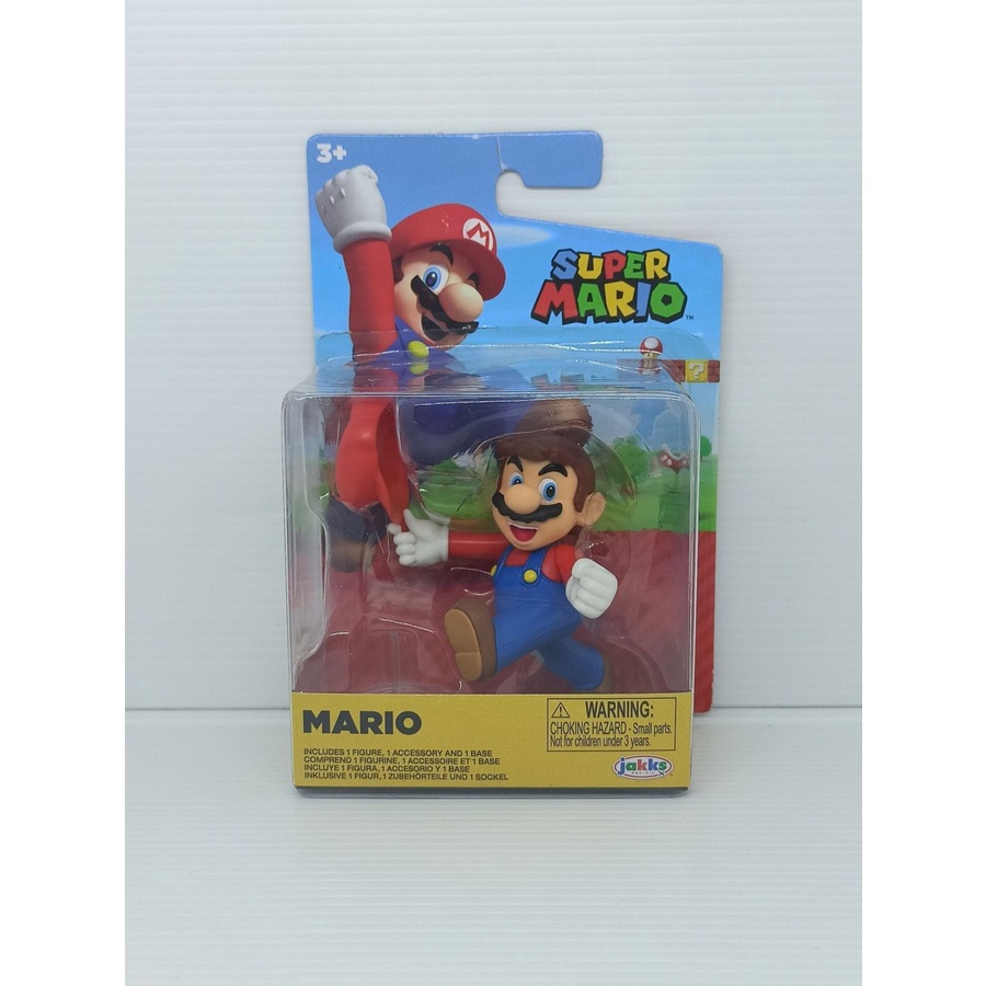 Jual JAKKS Pacific Action Figure 2,5 Inch Super Mario - Mario Tipping ...