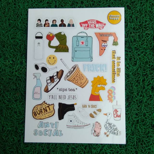 Jual Stiker Estetik Tumblr HP | Shopee Indonesia