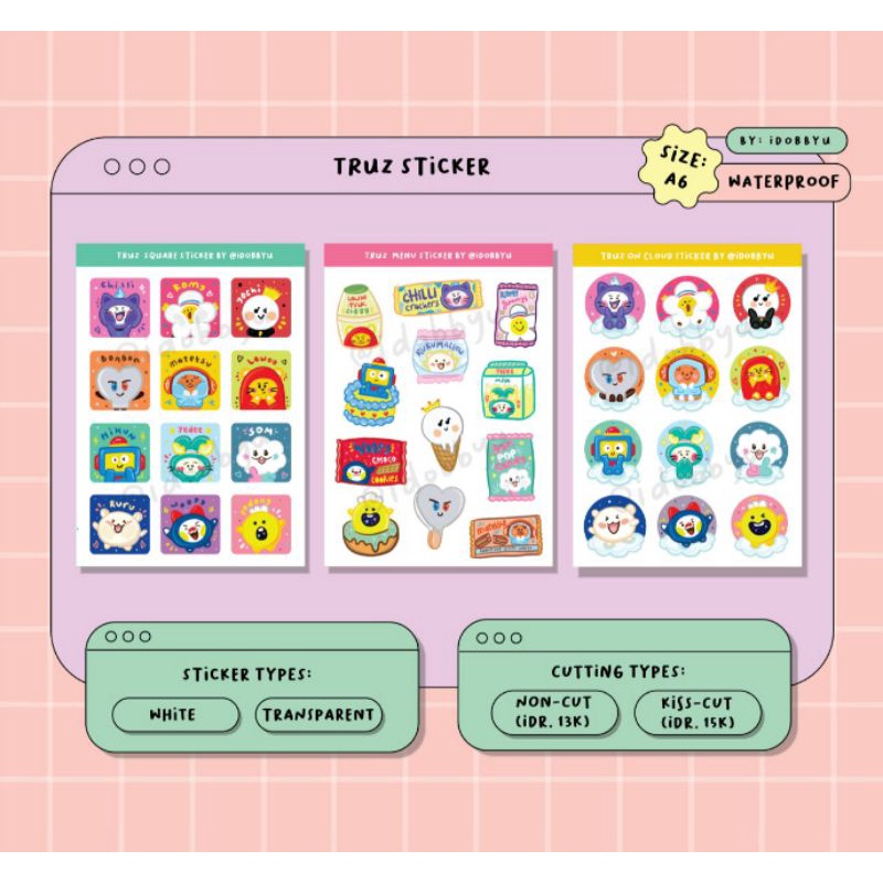 Jual Treasure Truz Sticker | Shopee Indonesia
