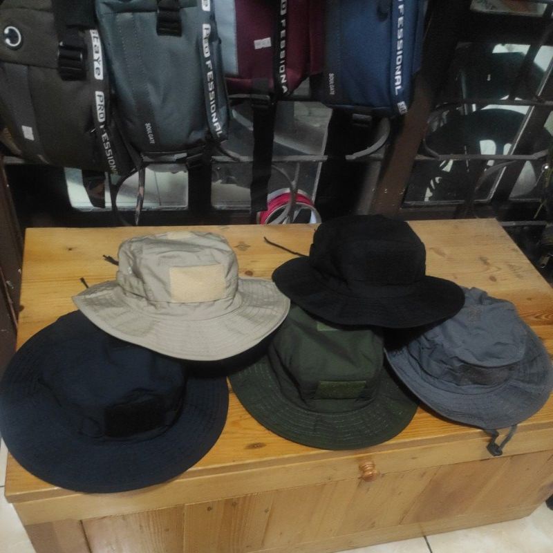 Jual Topi Rimba Tactical Velcro | Shopee Indonesia