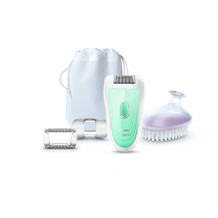 Jual Philips SatinSoft HP6521 HP-6521 HP 6521 Wet Dry Epilator Skin Care System Pencabut Bulu ...