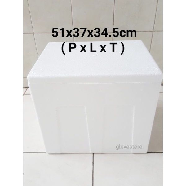 Jual Box Es 35kg | Box Es Gabus | Ice Box Styrofoam | Box Sterofoam ...