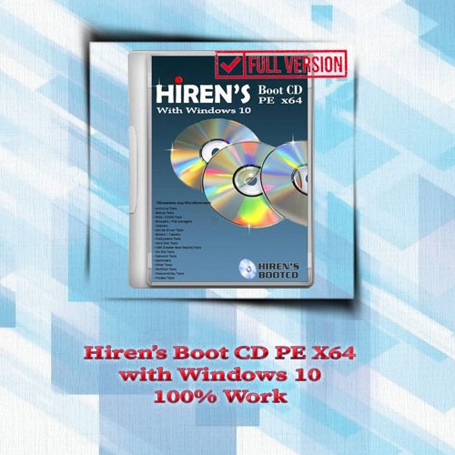 Jual Hiren Boot CD PE x64 with Windows 10 | Shopee Indonesia