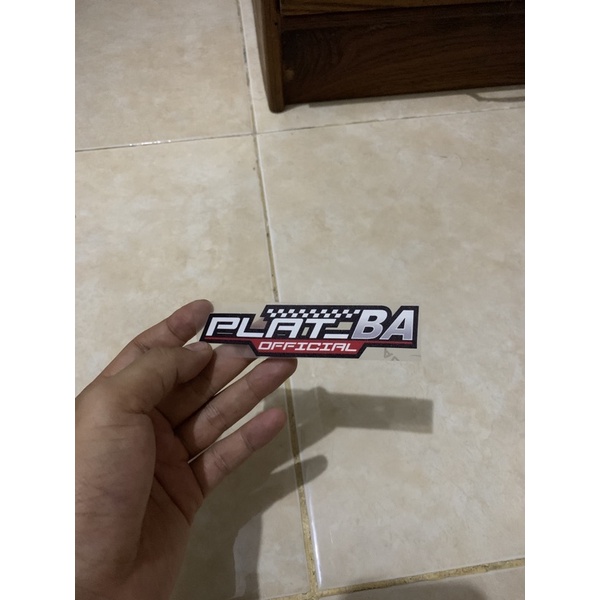 Jual Stiker PLAT_Ba official | Shopee Indonesia