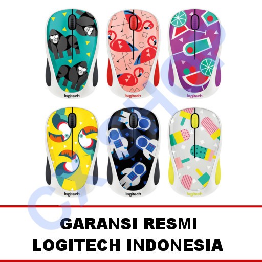 Jual Logitech M238 Wireless Mouse Party Collection | Shopee Indonesia