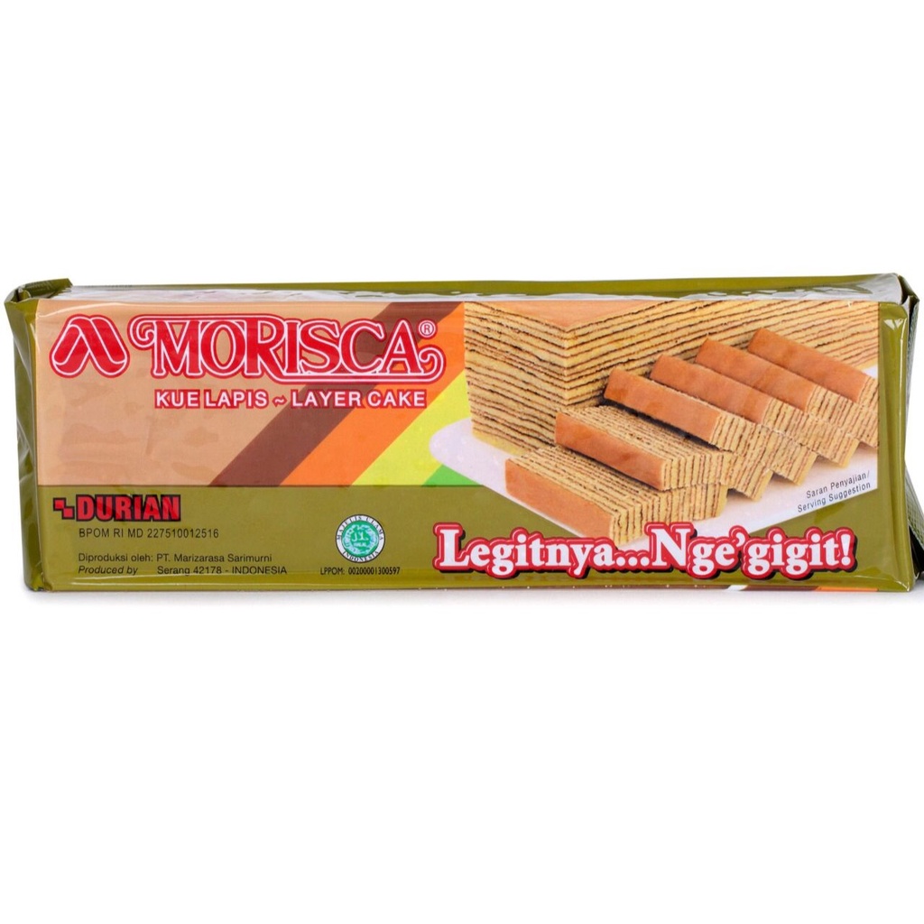 Jual KCC304 - Morisca Lapis Durian 365gr | Shopee Indonesia