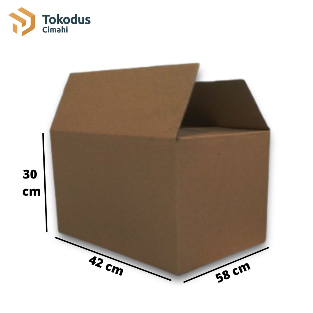 Jual Kardus Karton Jumbo Untuk PIndahan 58x 42 x 30cm Tebal 4mm ...