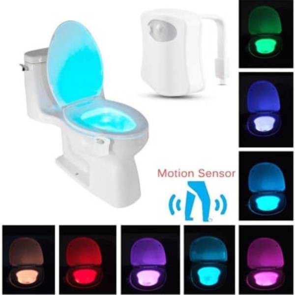 Jual LAMPU CLOSET LED SENSOR GERAK - TOILET LAMP - PENERANGAN KAMAR ...