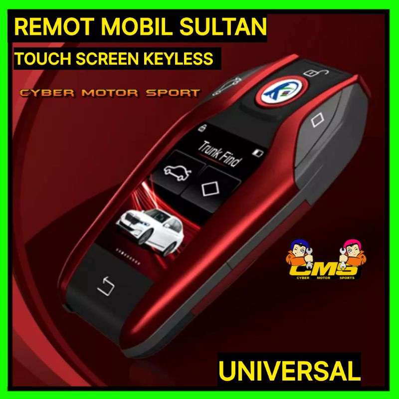 Jual Remot mobil Touchscreen LCD universal. Bisa buat semua mobil ...