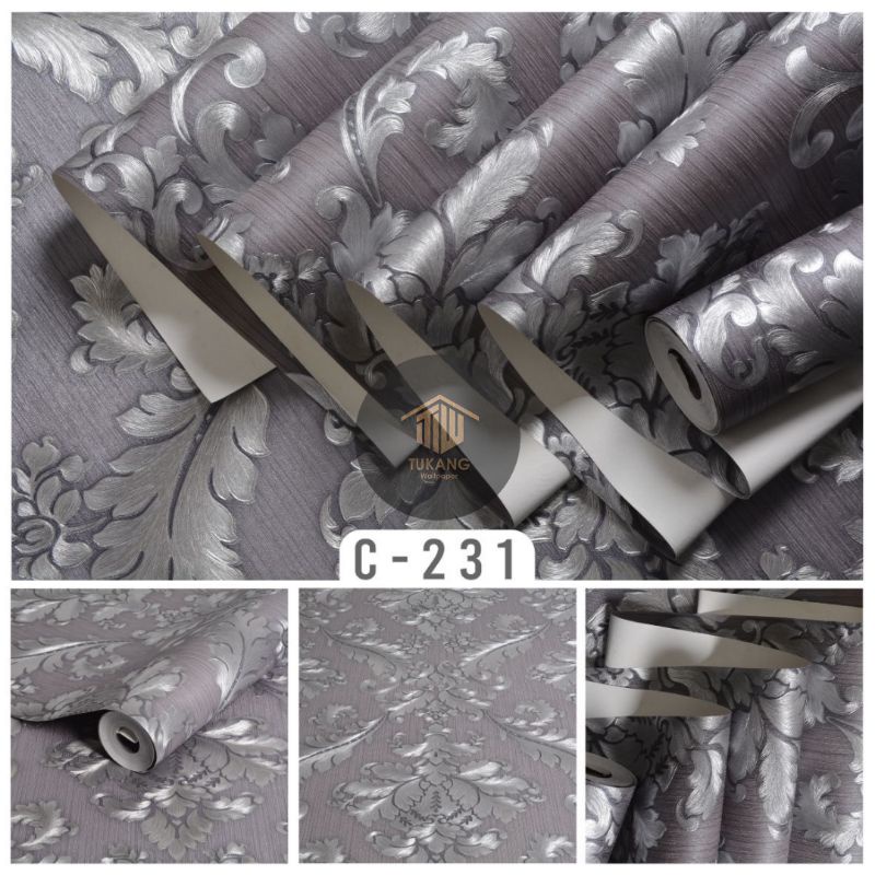 Jual WALLPAPER DINDING VINYL SALUR PREMIUM 3D TEBAL BERTEKSTUR DAN TIMBUL | WALPAPER WALPEPER ...