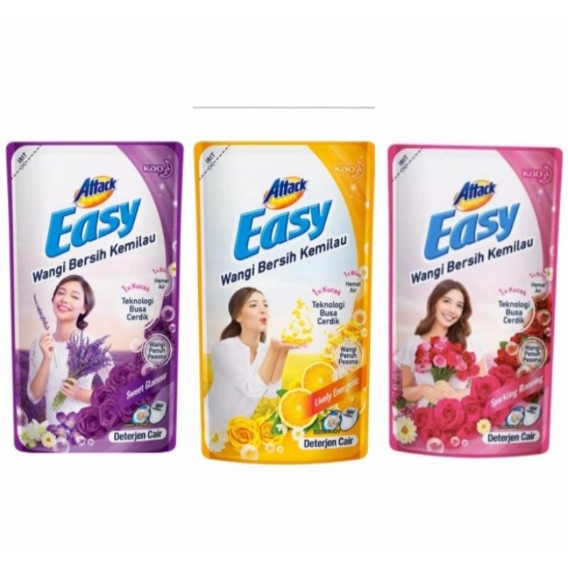 Jual Attack Easy Deterjen Cair [1200 mL] - SWEET / SPARKLING / LIVELY ...