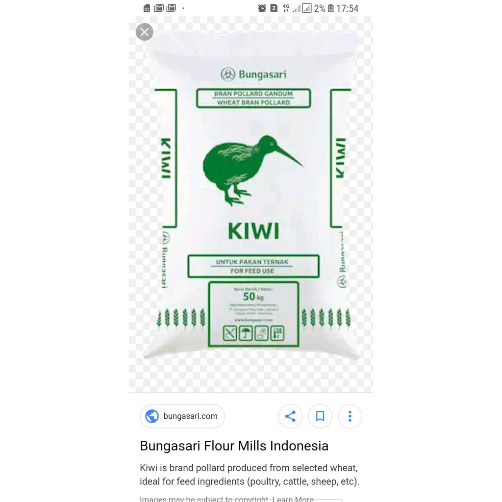 Jual POLLARD KIWI utk pakan ternak | Shopee Indonesia